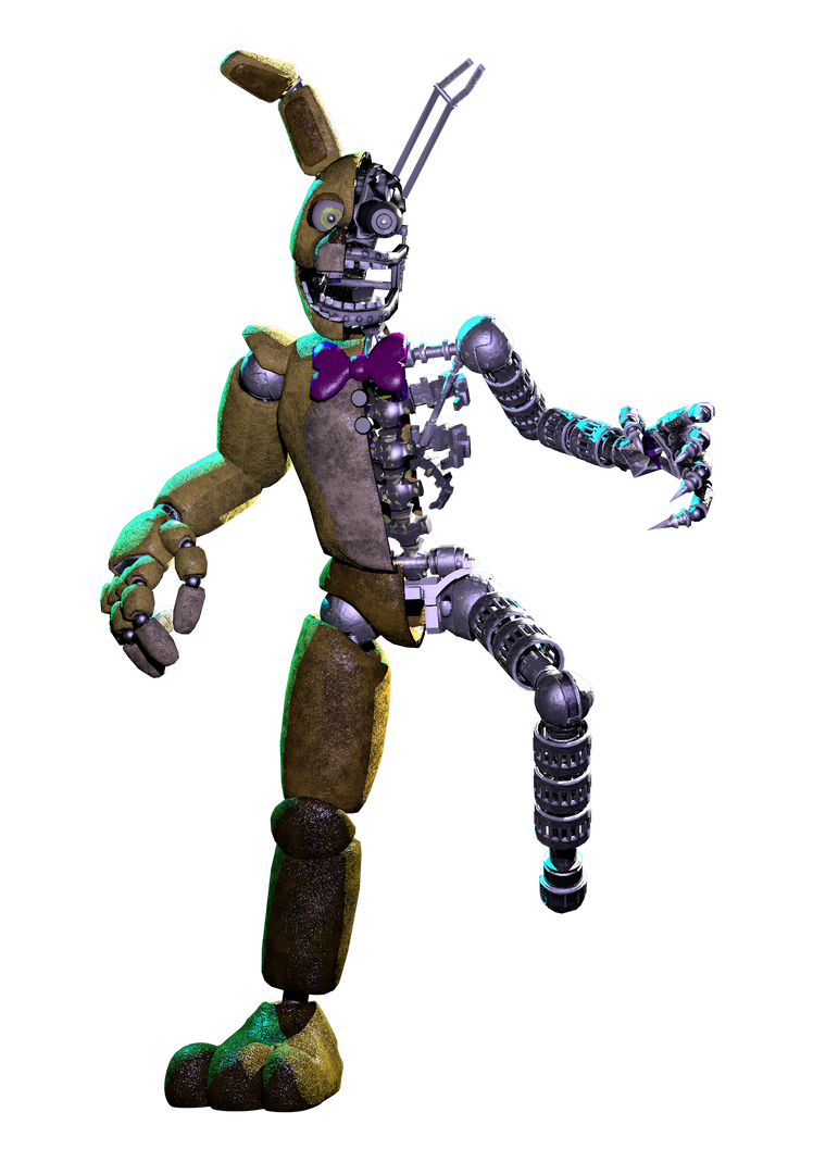C4dfnaf Burntrap Springbonnie Endo By Godzillatrap On Deviantart
