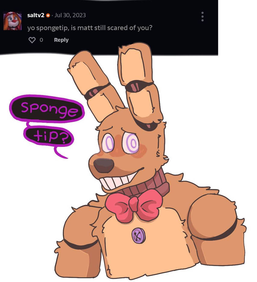 Ask Springtrap and deliah by BasilTheSmartnt on DeviantArt Ask Springtrap and deliah by BasilTheSmartnt on DeviantArt