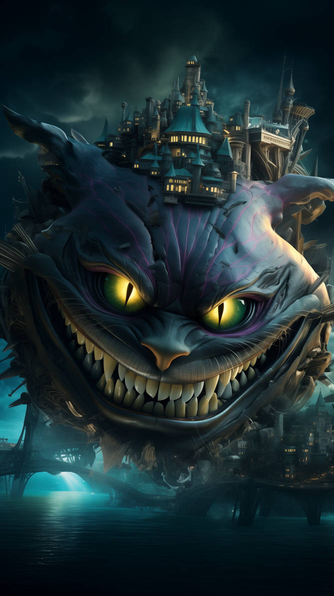 Cheshire Cat Smiling V2 By Bergionstyle On Deviantart