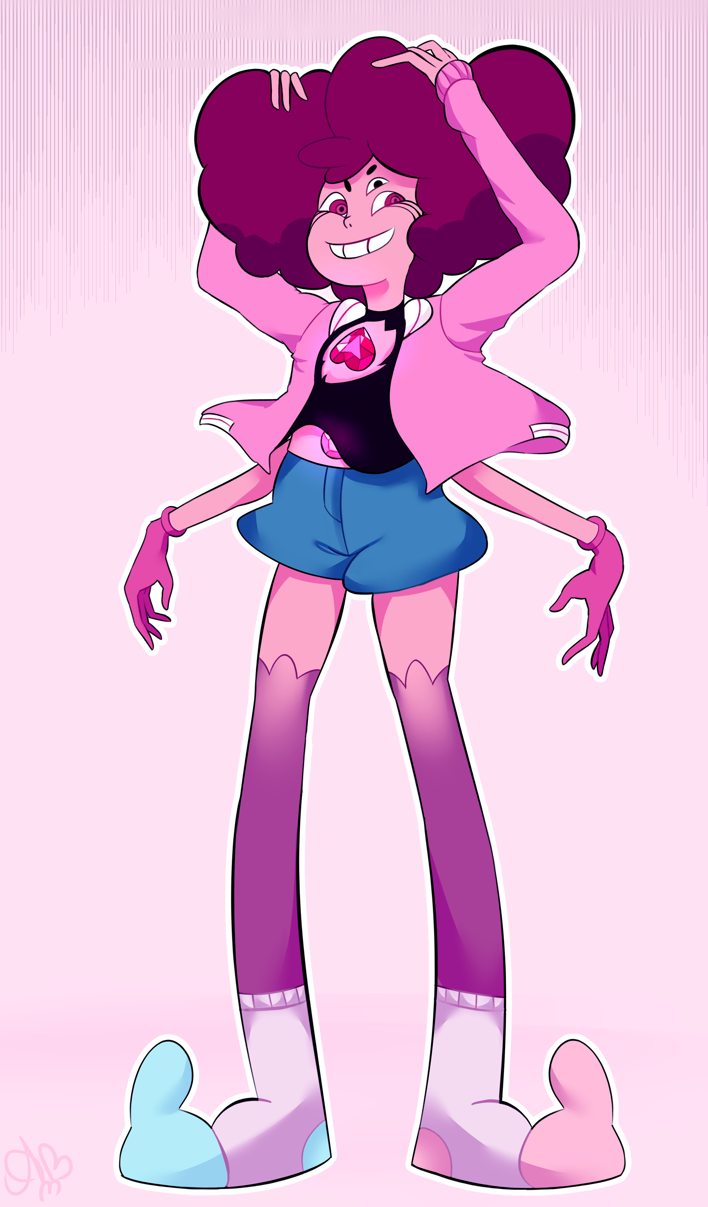Spinel X Steven Fusion By Ambassisk On Deviantart
