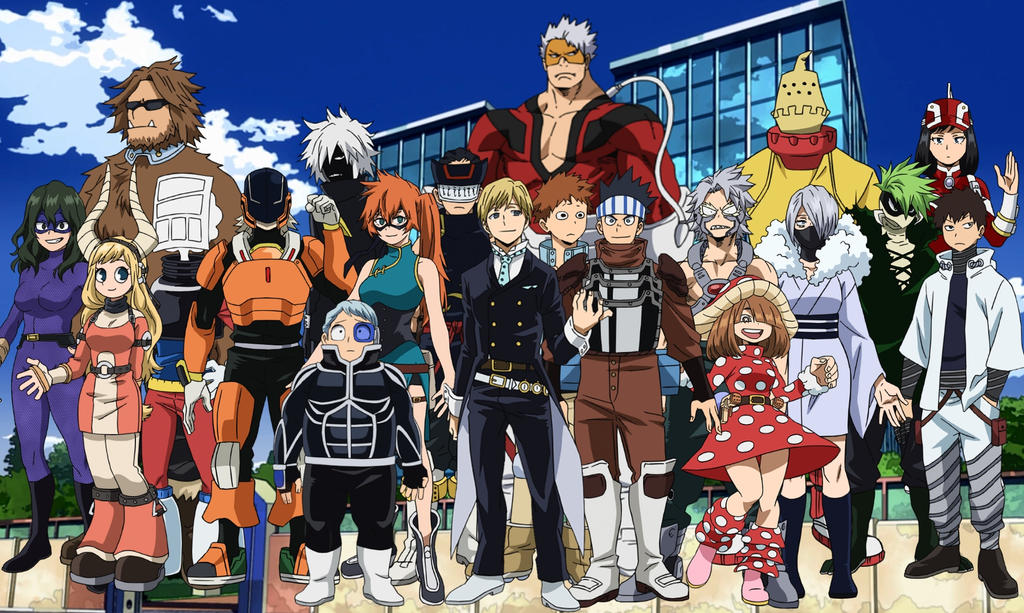 Class 1B - My Hero Academia by dragonkid17 on DeviantArt Class 1B - My Hero Academia by dragonkid17 on DeviantArt