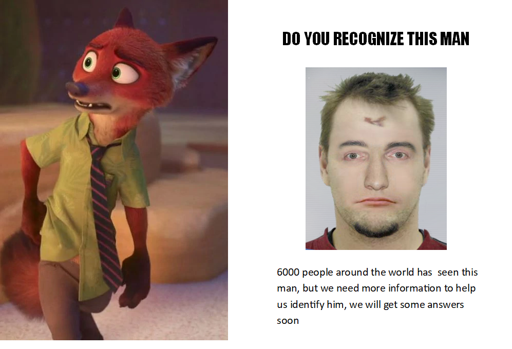 Nick Wilde Is Getting Creeped Out By The Semant By Searchman5 On Deviantart