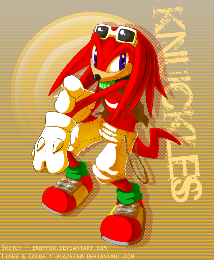 Collab - Summer Knux by BlazeTBW on DeviantArt Collab - Summer Knux by BlazeTBW on DeviantArt