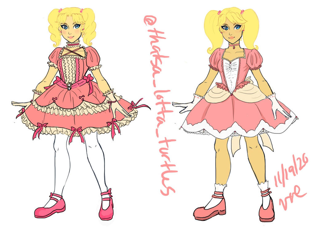 Odette Character Design Concepts Outfit 1 By Thatsa Lotl Turtles On