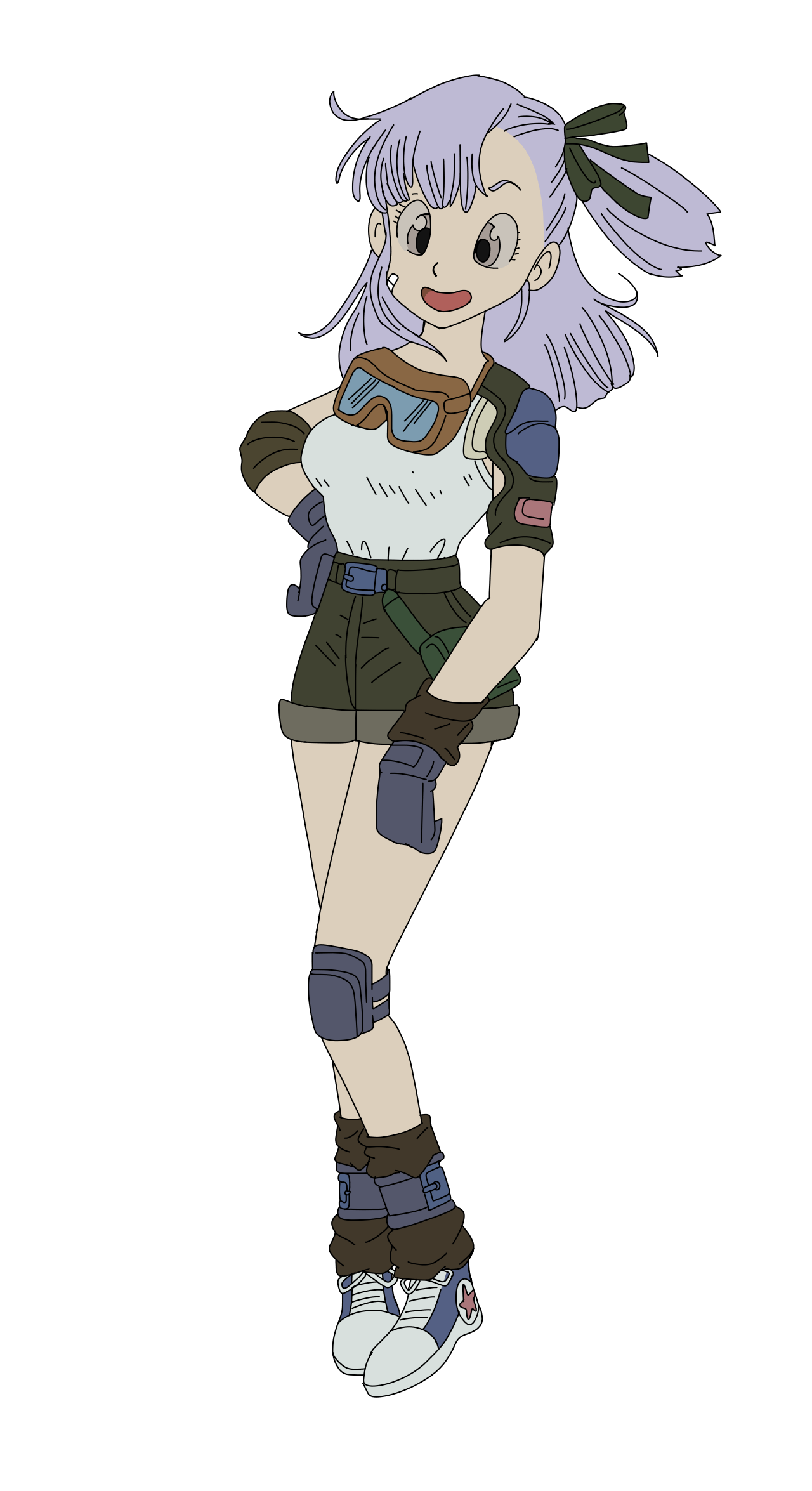 Bulma Briefs By Qsky On Deviantart