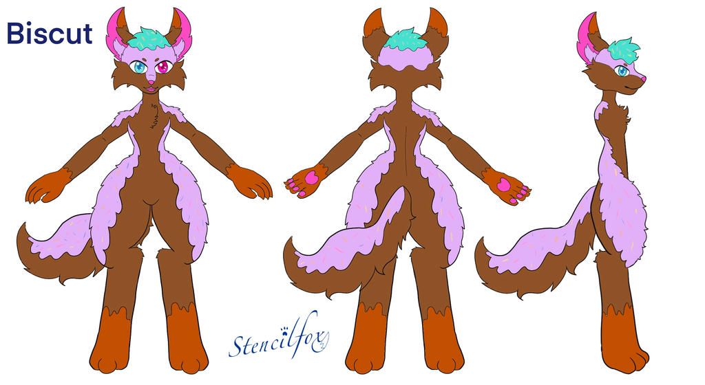 Biscut Reference Sheet By Stencilfox1 On Deviantart