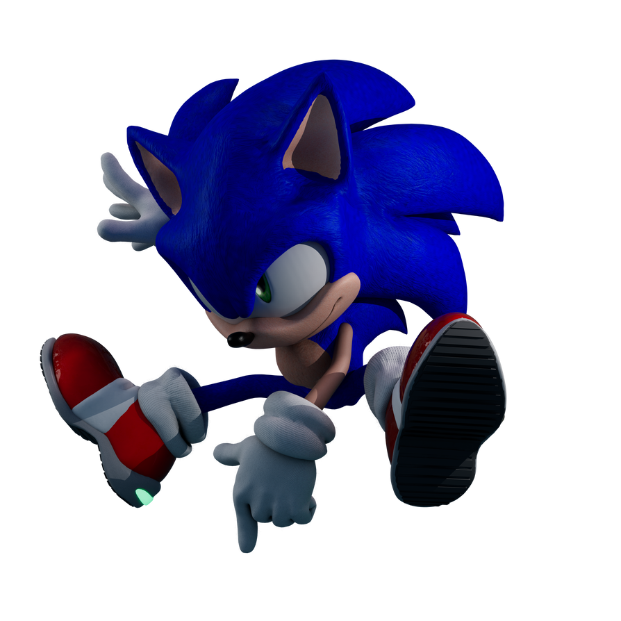 Dreamcast Sonic Render by yosder-man on DeviantArt Dreamcast Sonic Render by yosder-man on DeviantArt