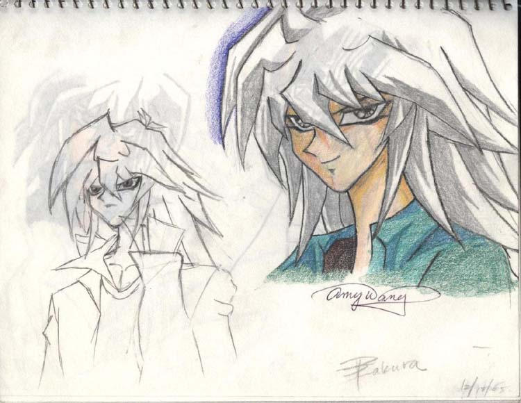 Yu-Gi-Oh - Bakura by XxFallenAngelzXx on DeviantArt