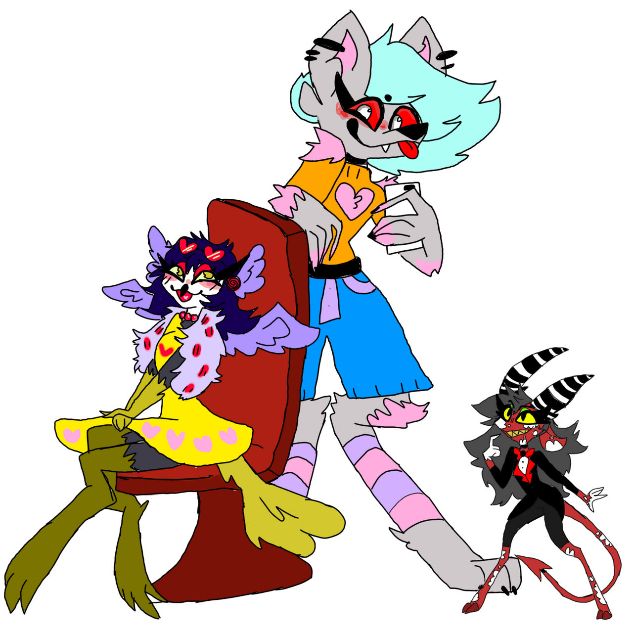 Helluva boss ocs by Kreepyklownkutiepop on DeviantArt Helluva boss ocs by Kreepyklownkutiepop on DeviantArt