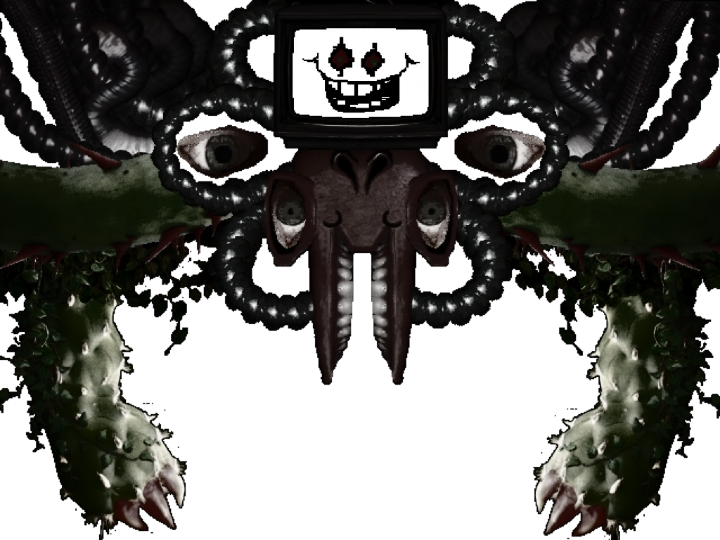Dark Omega Flowey By Zackarmejejs On Deviantart