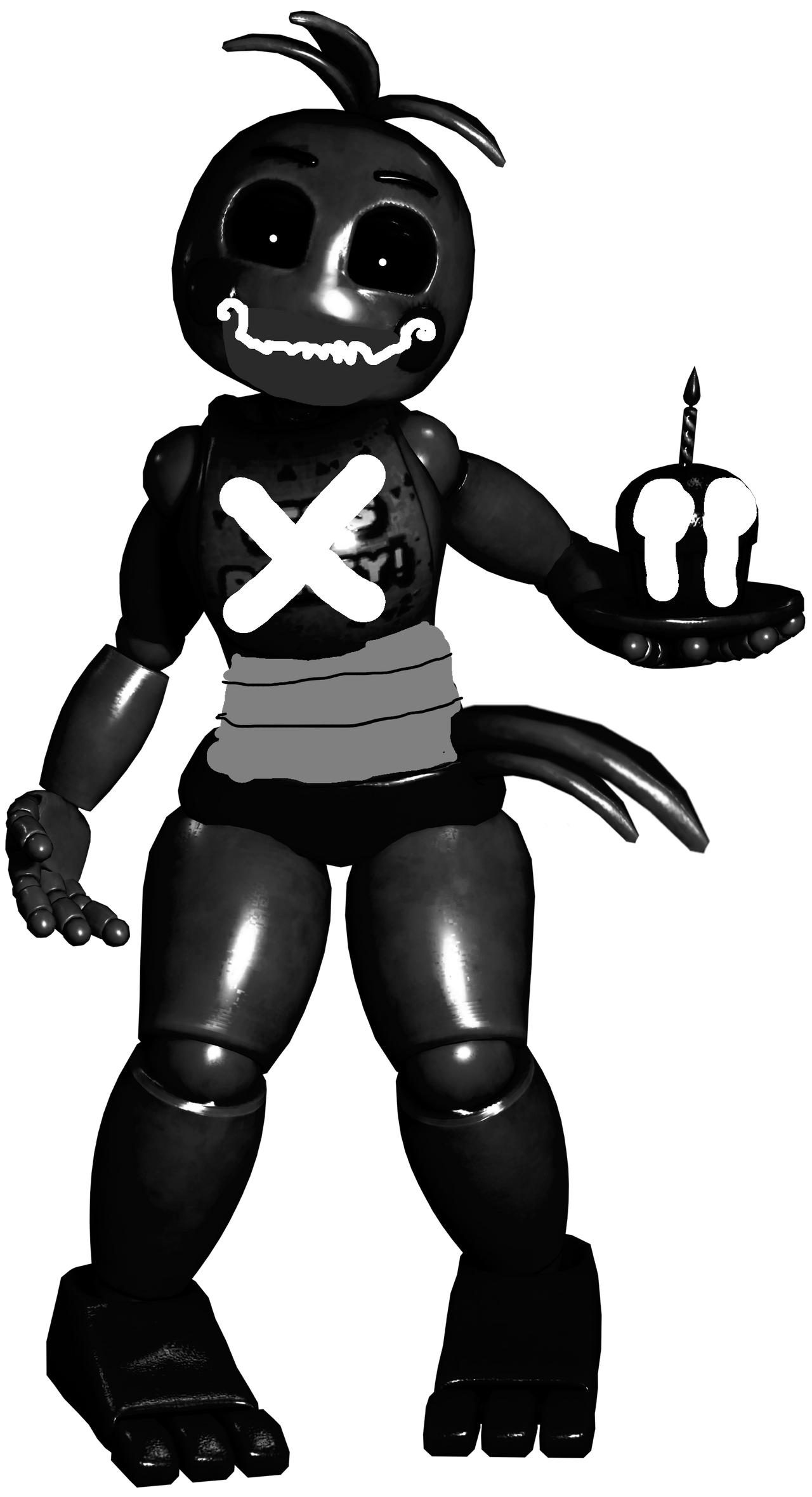 Shadow Toy Chica By Zackarmejejs On Deviantart