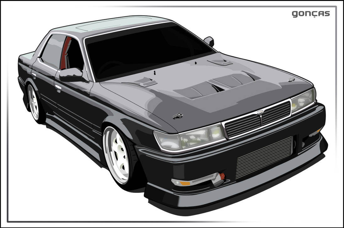 Nissan Laurel Vector by carguy88 on DeviantArt