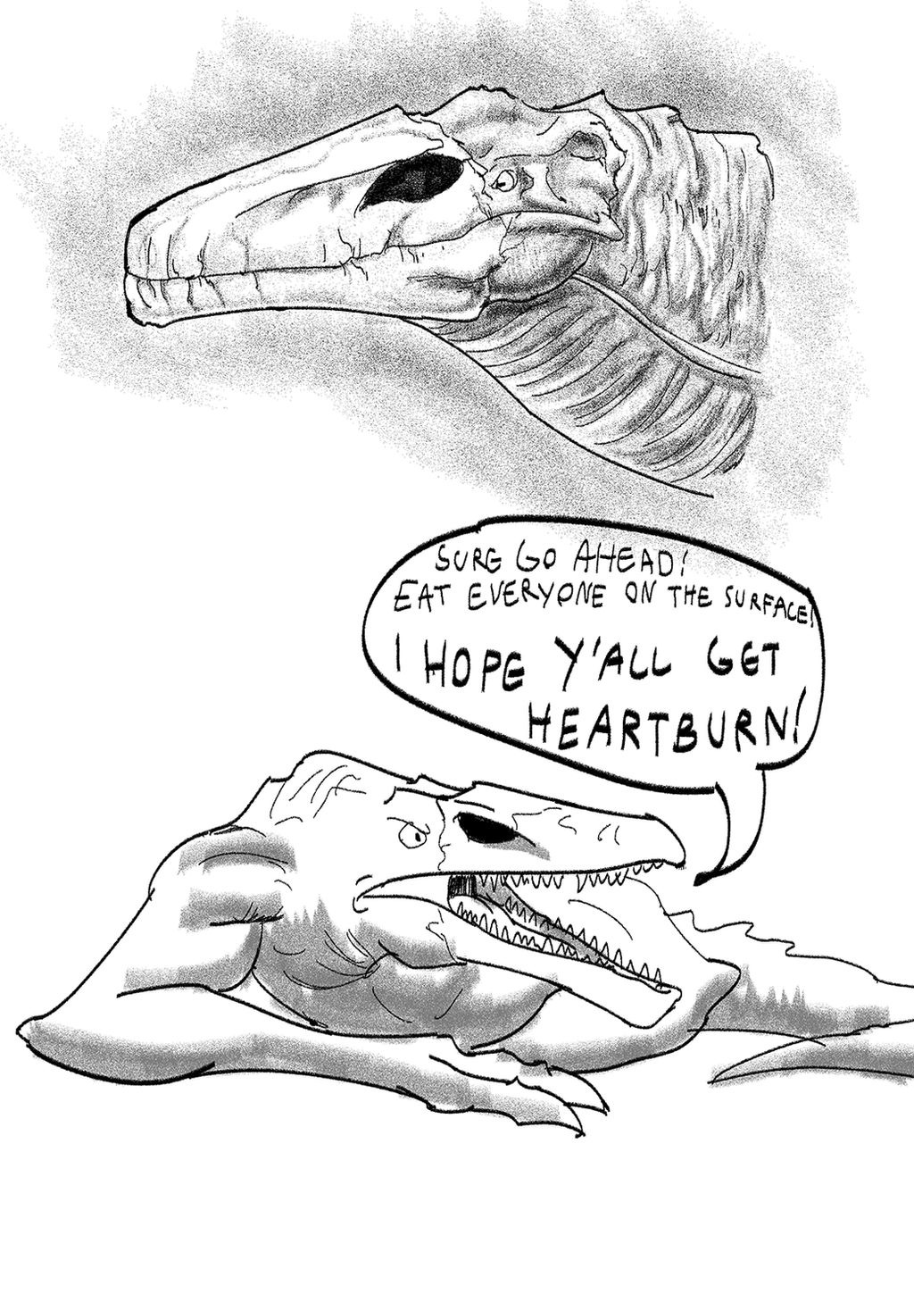 Skullcrawler Sketches By Nazrigar On Deviantart