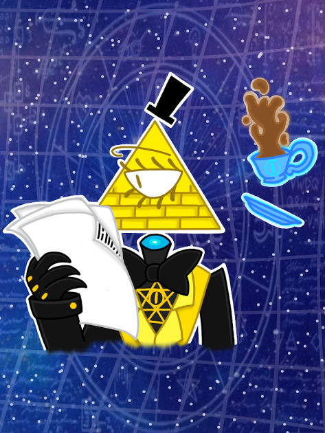 Bill Cipher Human Fanart By Brian Ghost On Deviantart