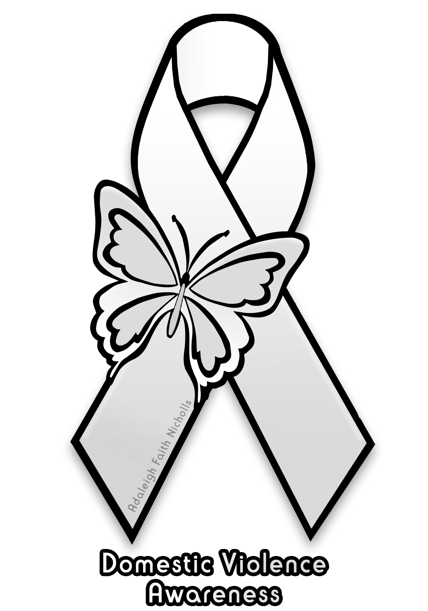 Domestic Violence Awareness Ribbon V2 By AdaleighFaith On DeviantArt domestic-violence-awareness-ribbon-v2-by-adaleighfaith-on-deviantart