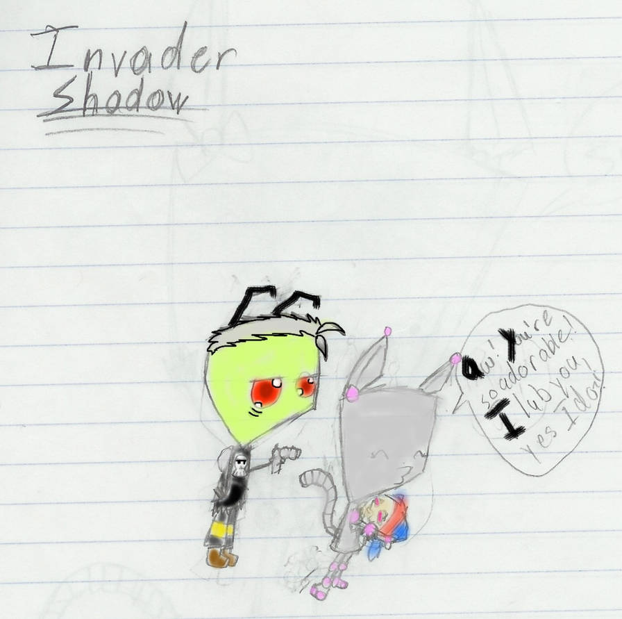 Invader Shadow by Mimiru-Random-Fox on DeviantArt