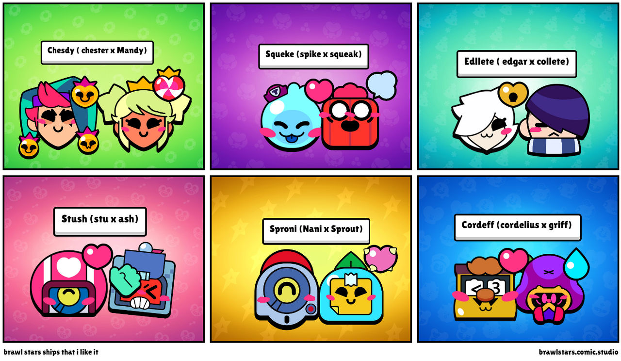 Brawl Stars Ships That I Like It By Amiysusamigos On Deviantart