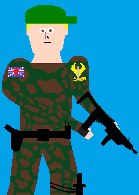 British Sas Soldier Woodland Camo By Danielbenner214 On Deviantart
