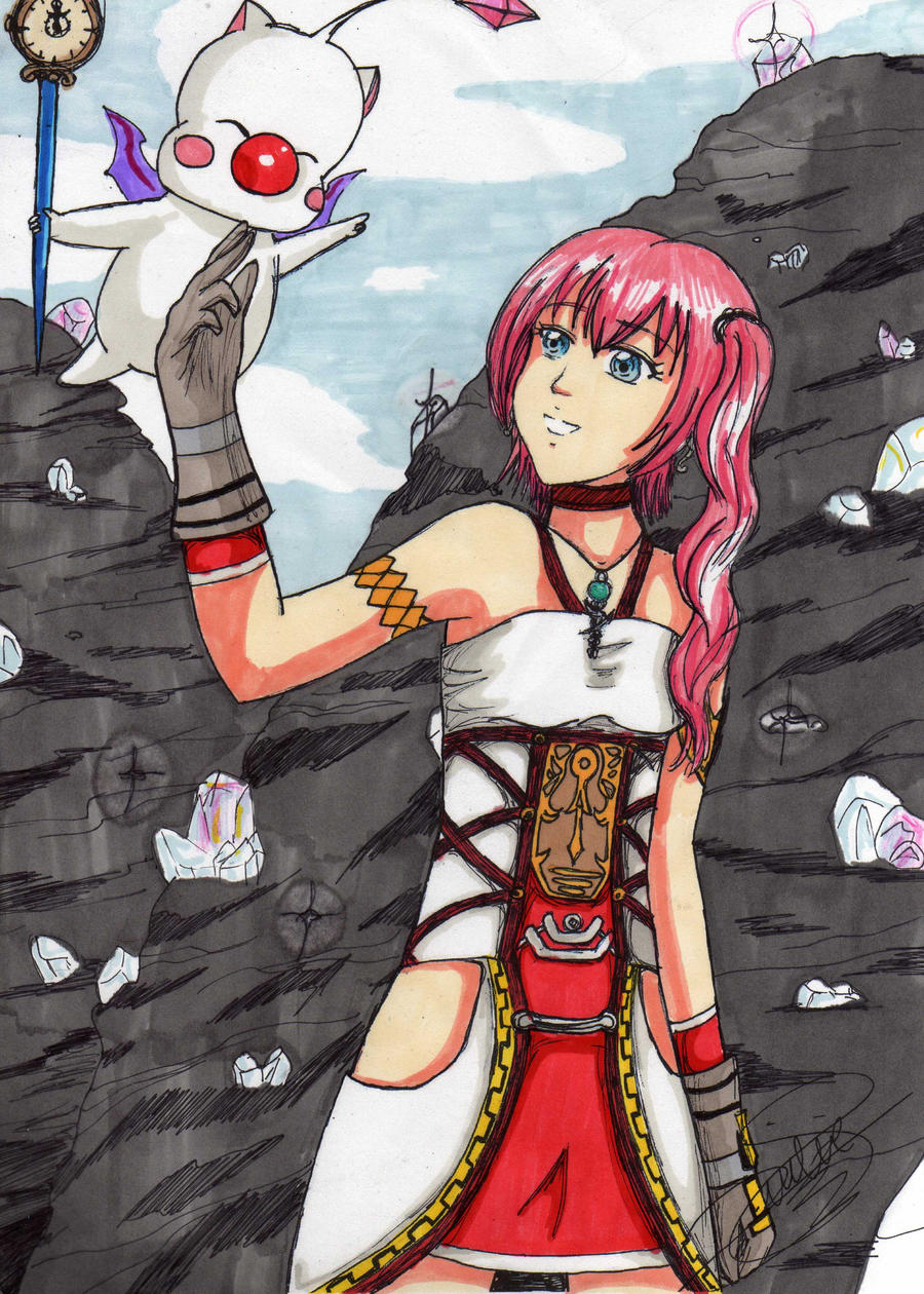 Serah Ffxiii 2 By Sailormiha On Deviantart