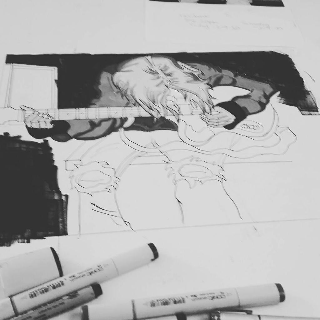 Kurt Cobain By Jediwarrior316 On Deviantart