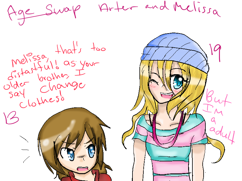 Age Swap By Sugarsugarlove On Deviantart