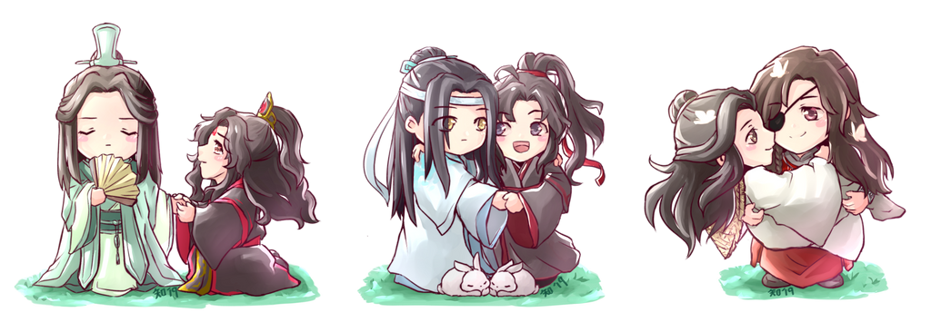 Mxtx Chibis By Ammybunny On Deviantart