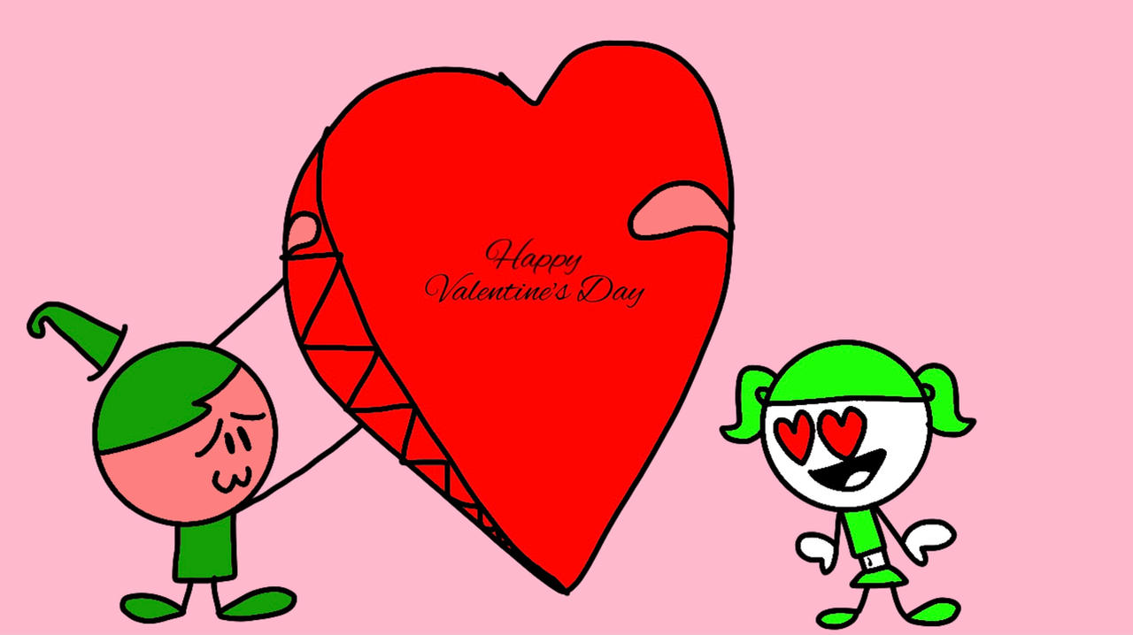 Emily X Bashful Happy Valentines Day 2023 By Metalandfriends1998 On