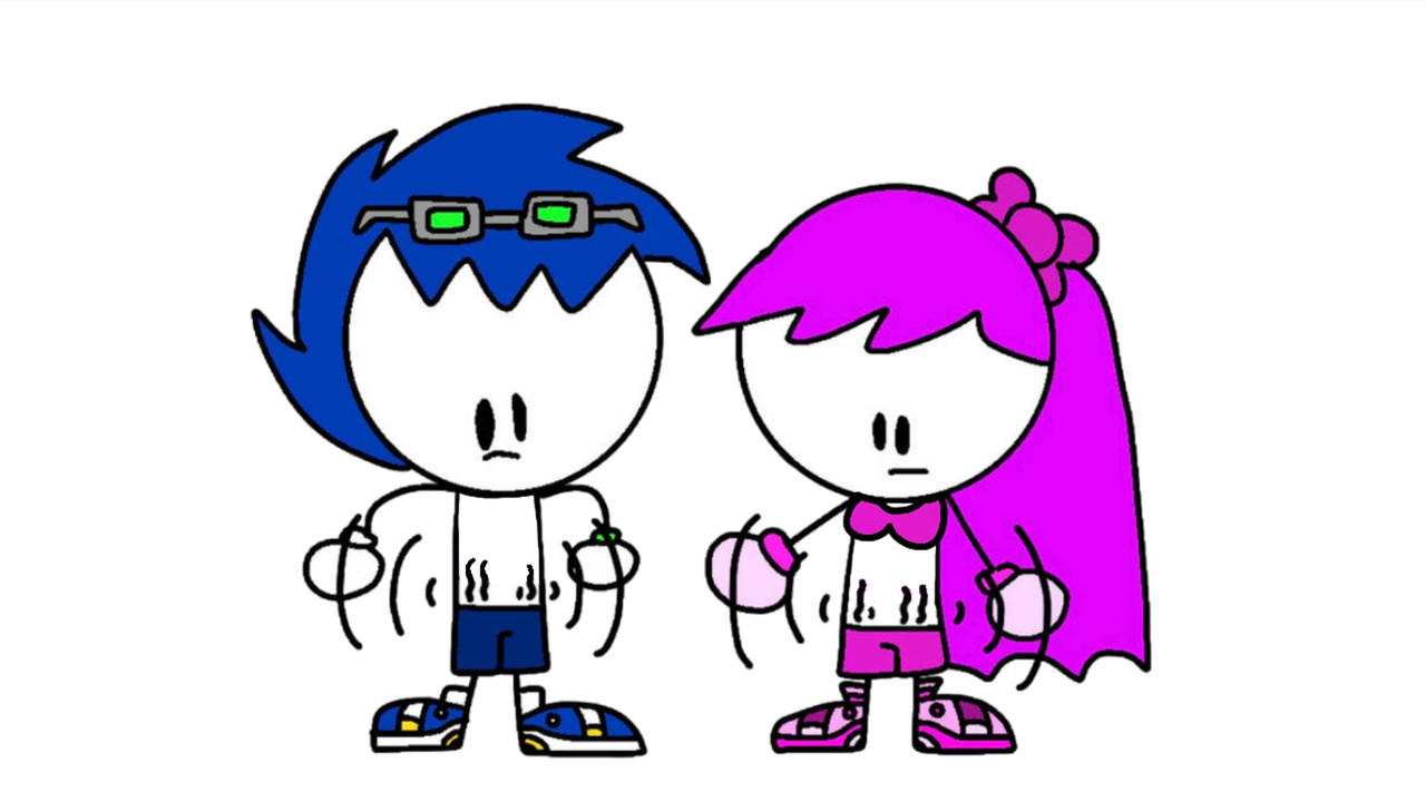 Spikey And Spikinas Stomach Growling Shirtless By Metalandfriends1998 On Deviantart