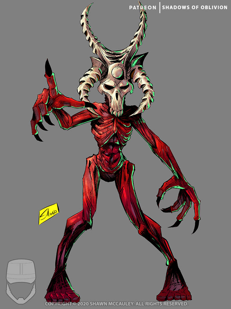 Commission Demon Lieutenant By Shono On Deviantart