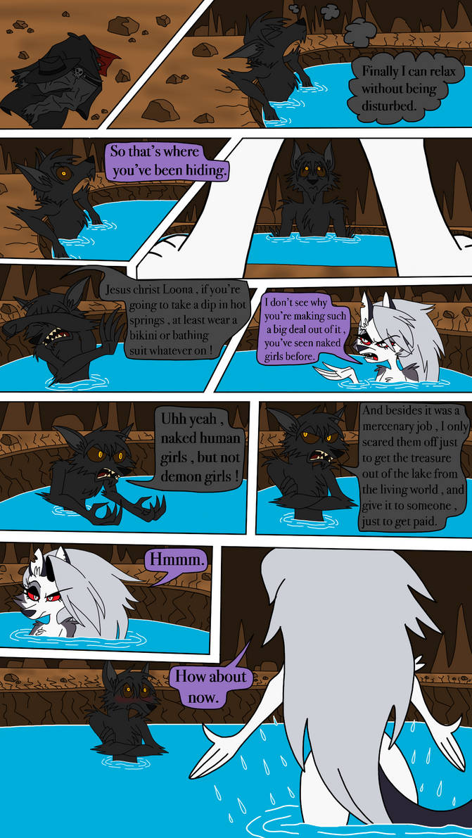 Fenrirs Alone Time Comic Page 1 By Darkness9000a On Deviantart