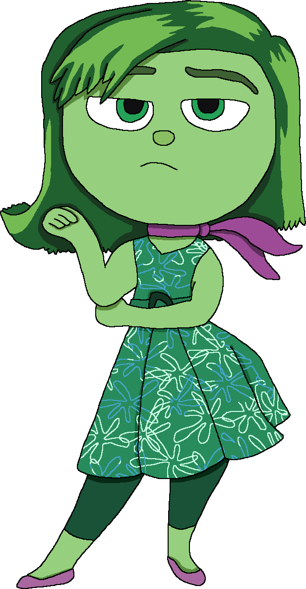 Disgust From Inside Out Standard Render By Ericvonschweetz On Deviantart