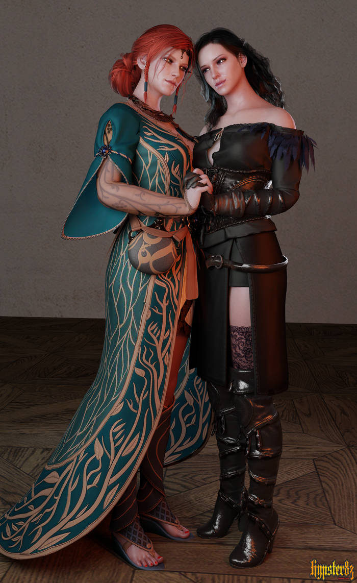 Triss And Yennefer Wedding By Hypster83 On Deviantart