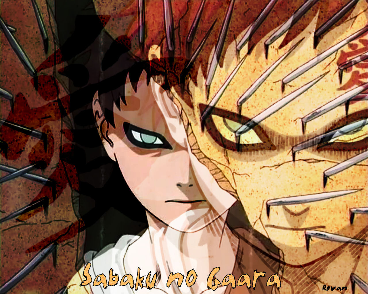 Naruto fan art_gaara by Al3aDD0n on DeviantArt