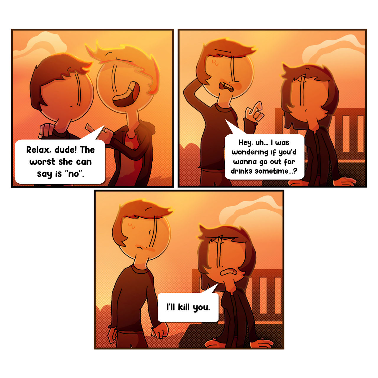 Worst She Can Say By Birdcrapcomics On Deviantart