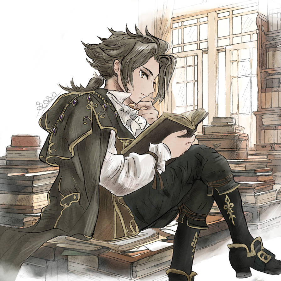 Cyrus - Octopath Traveler by lifesosoart on DeviantArt Cyrus - Octopath Traveler by lifesosoart on DeviantArt
