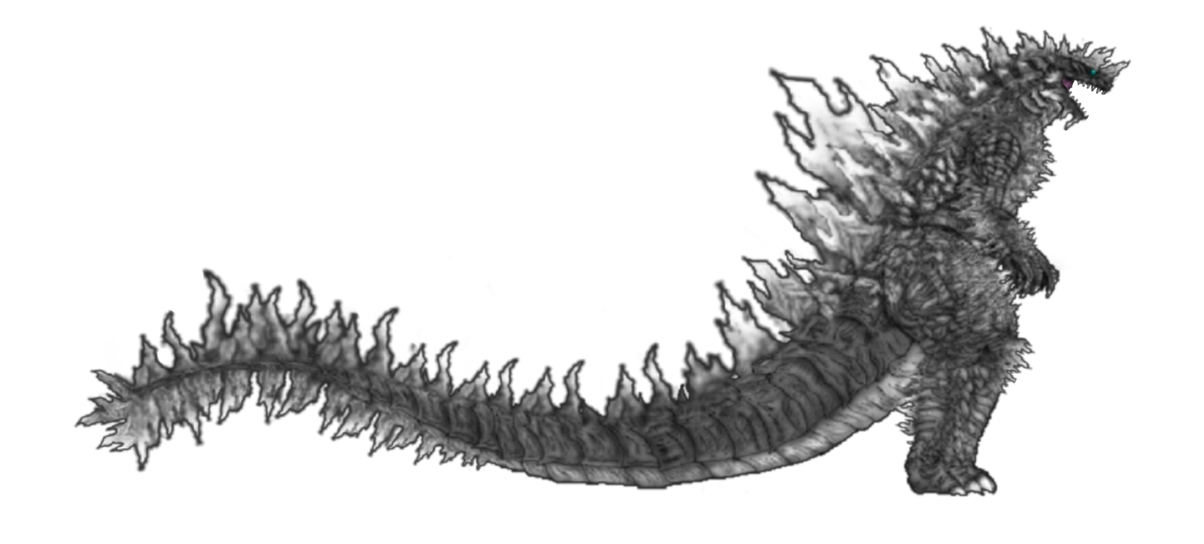 Gdkbr Adult Godzilla Jr Roaring By Lordsuttonofsin On Deviantart