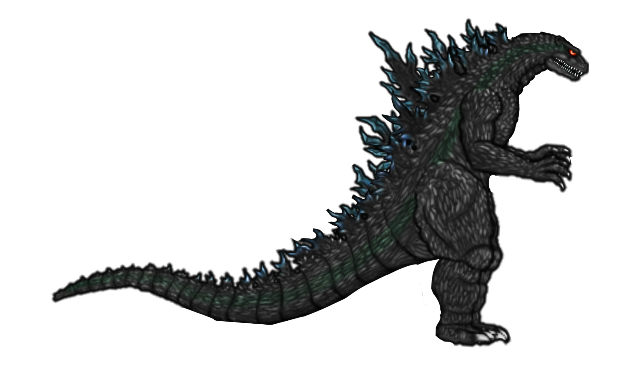 Gdkbr Godzilla Jr 19992000 Adult Wip By Lordsuttonofsin On Deviantart