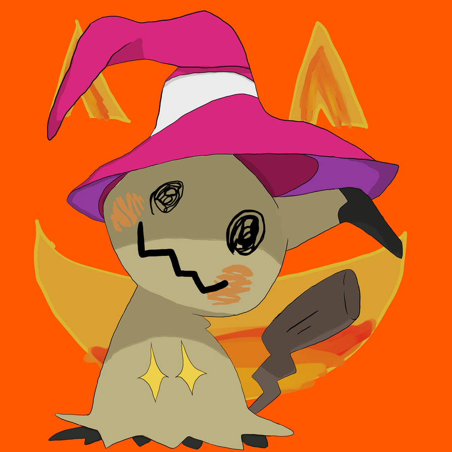 Mimikyu Halloween By Saiboro2 On Deviantart