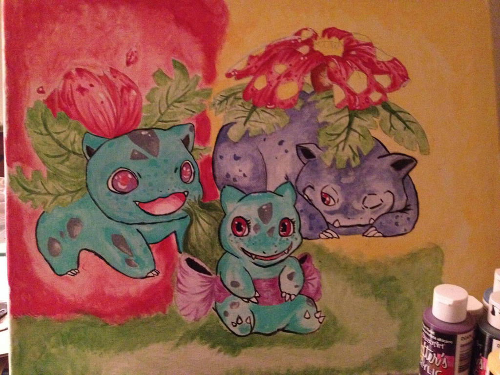Bulbasaur Venasaur Fanart By Dragnqueen On Deviantart