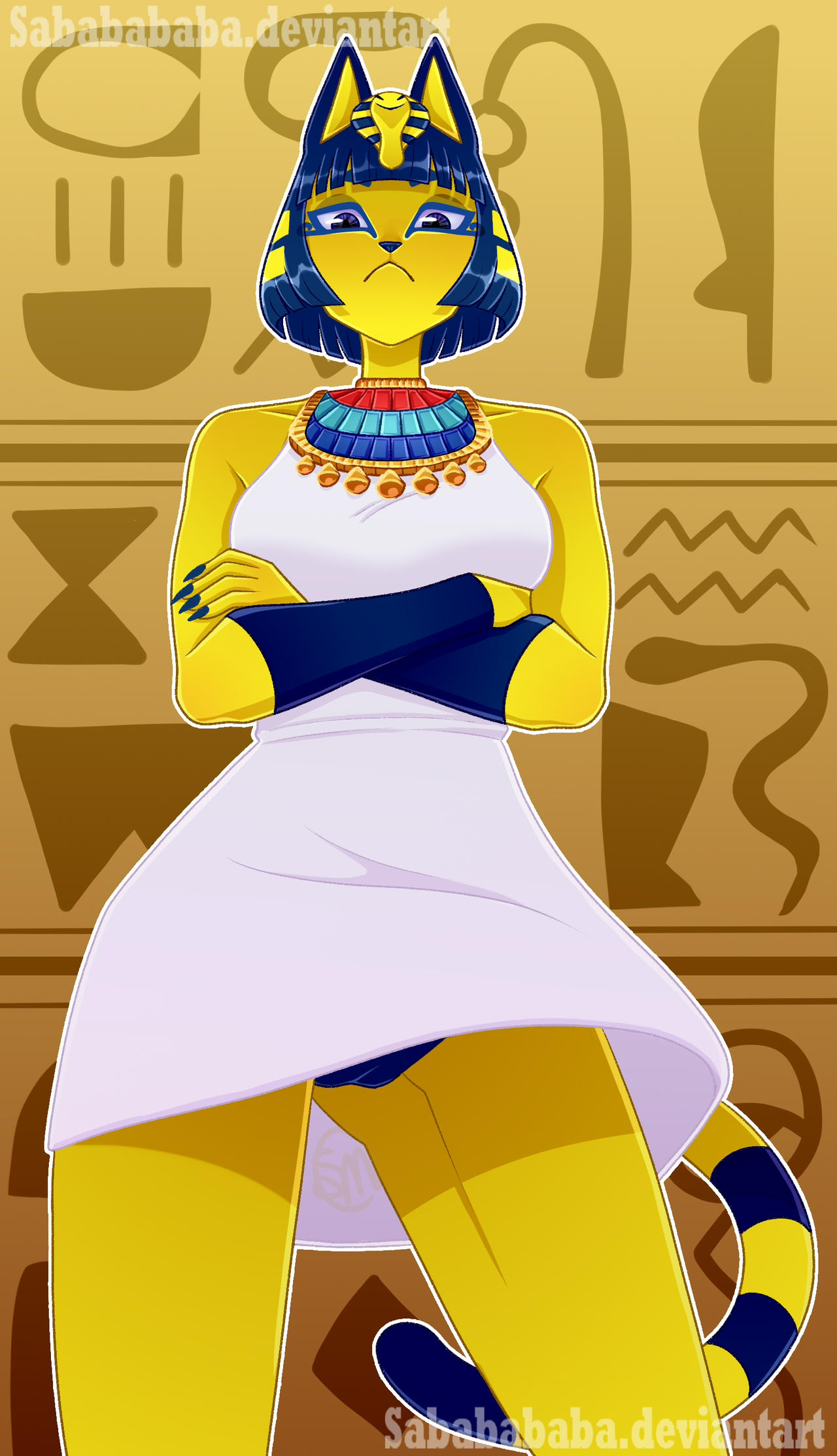 Ankha Dance By Sabababart On Deviantart