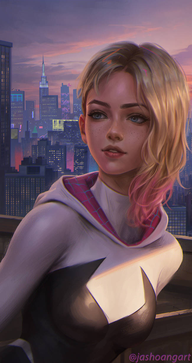 Gwen Stacy Fanart By Jashoang On Deviantart