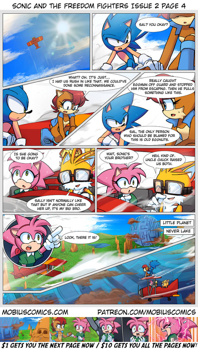 Sonic and the Freedom Fighters Issue 2 Page 4 by Mobius-Comics on ... Sonic and the Freedom Fighters Issue 2 Page 4 by Mobius-Comics on ...