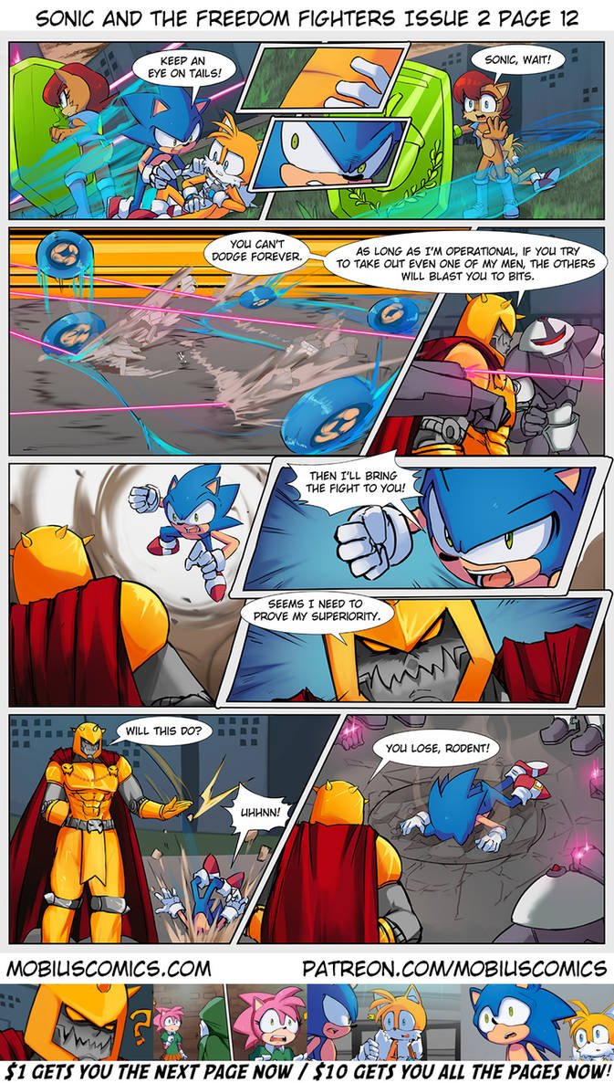 Sonic and the Freedom Fighters Issue 2 Page 12 by Mobius-Comics on ... Sonic and the Freedom Fighters Issue 2 Page 12 by Mobius-Comics on ...