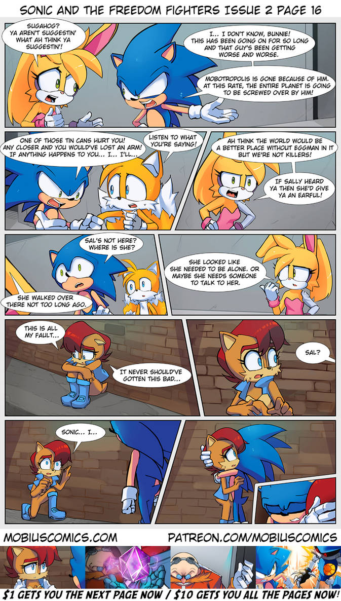 Sonic and the Freedom Fighters Issue 2 Page 16 by Mobius-Comics on ... Sonic and the Freedom Fighters Issue 2 Page 16 by Mobius-Comics on ...