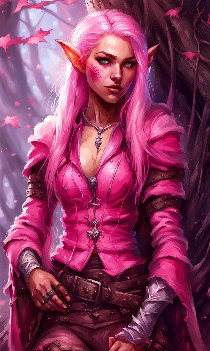 Everwood Elves Pink Elf By Eaglewolf44 On Deviantart