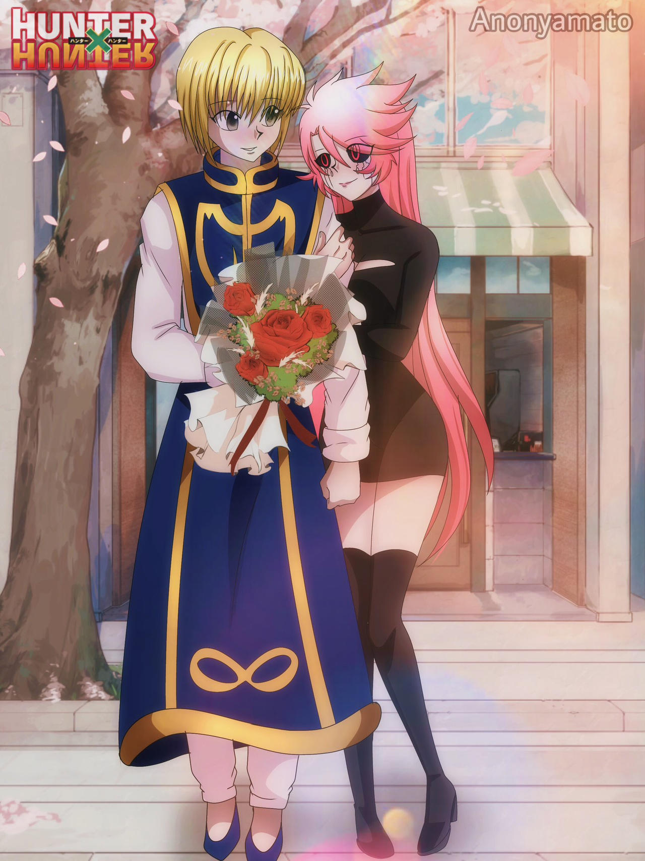 Hxh Valentine Day Kurapika X Blair By Anonyamat0 On Deviantart