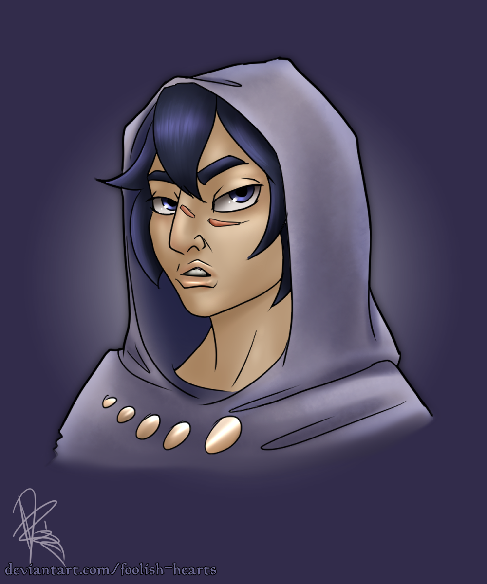 Blue Hood Raffle Prize By Foolish Hearts On Deviantart