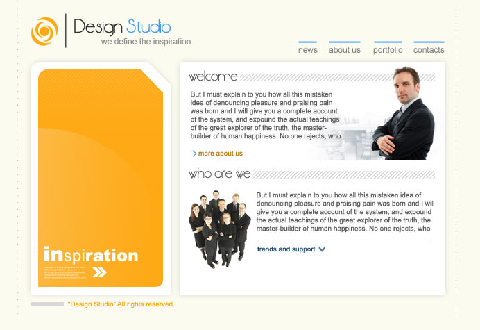 Design Studio Template by designerscouch on DeviantArt