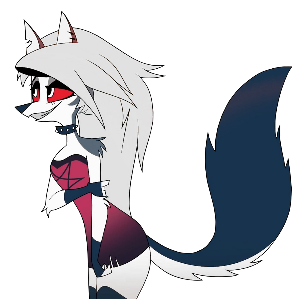 Helluva Boss Loona Render By Kyoshifrostwolf On Deviantart