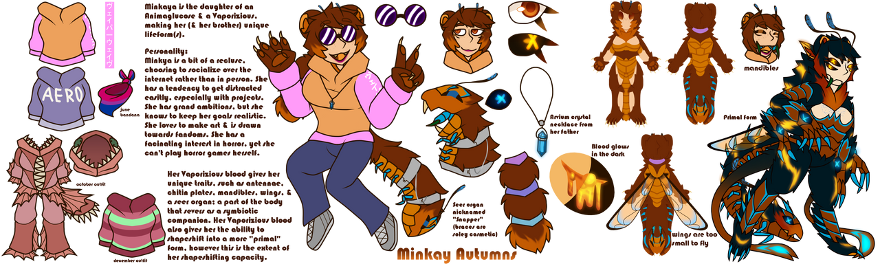 Minkay Autumns 2021 Reference Sheet By Thesoftmink On Deviantart